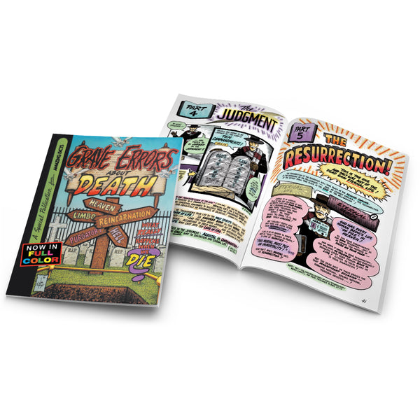 Grave Errors About Death | Coloring Book Edition! by Jim Pinkoski