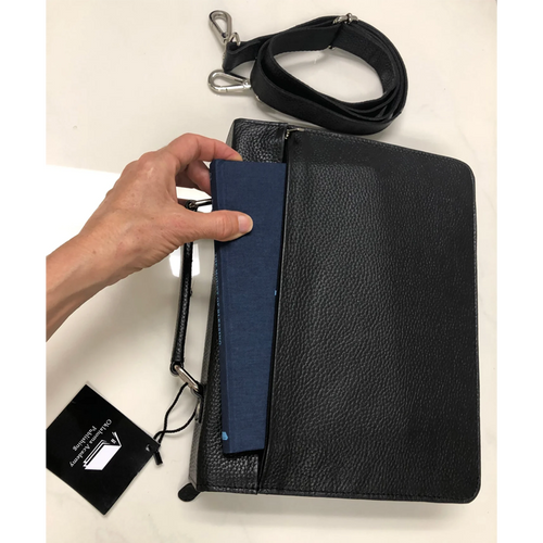 Extra Large - Bible Case in Black Leather