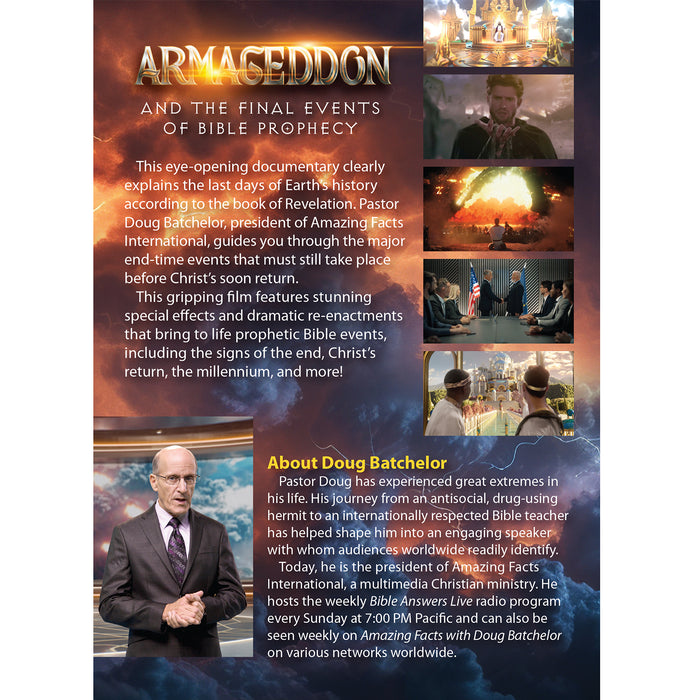 BRAND NEW! Armageddon and the Final Events of Bible Prophecy Documenta