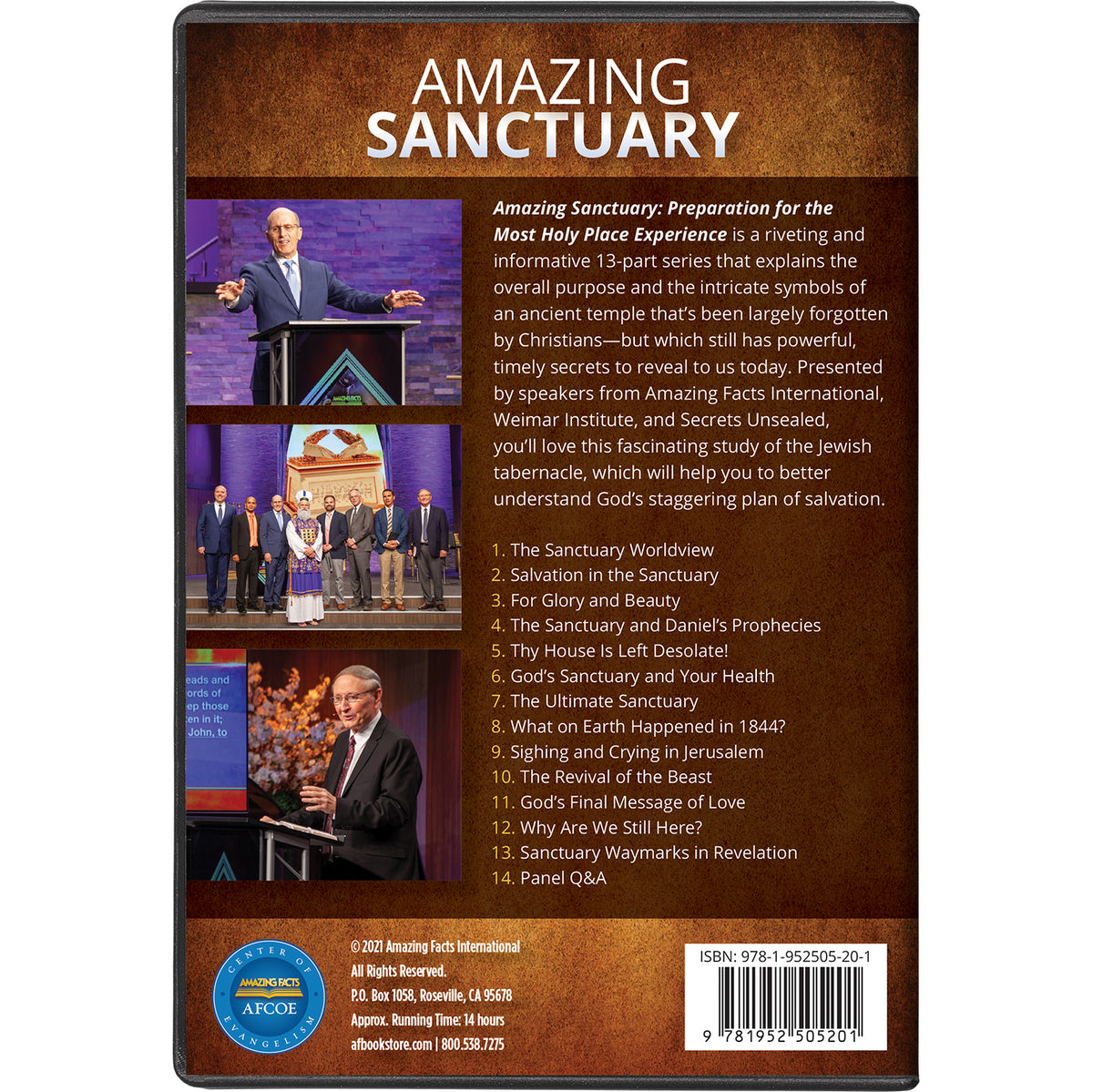 Amazing Sanctuary DVD Set (4 DVDs) by Amazing Facts