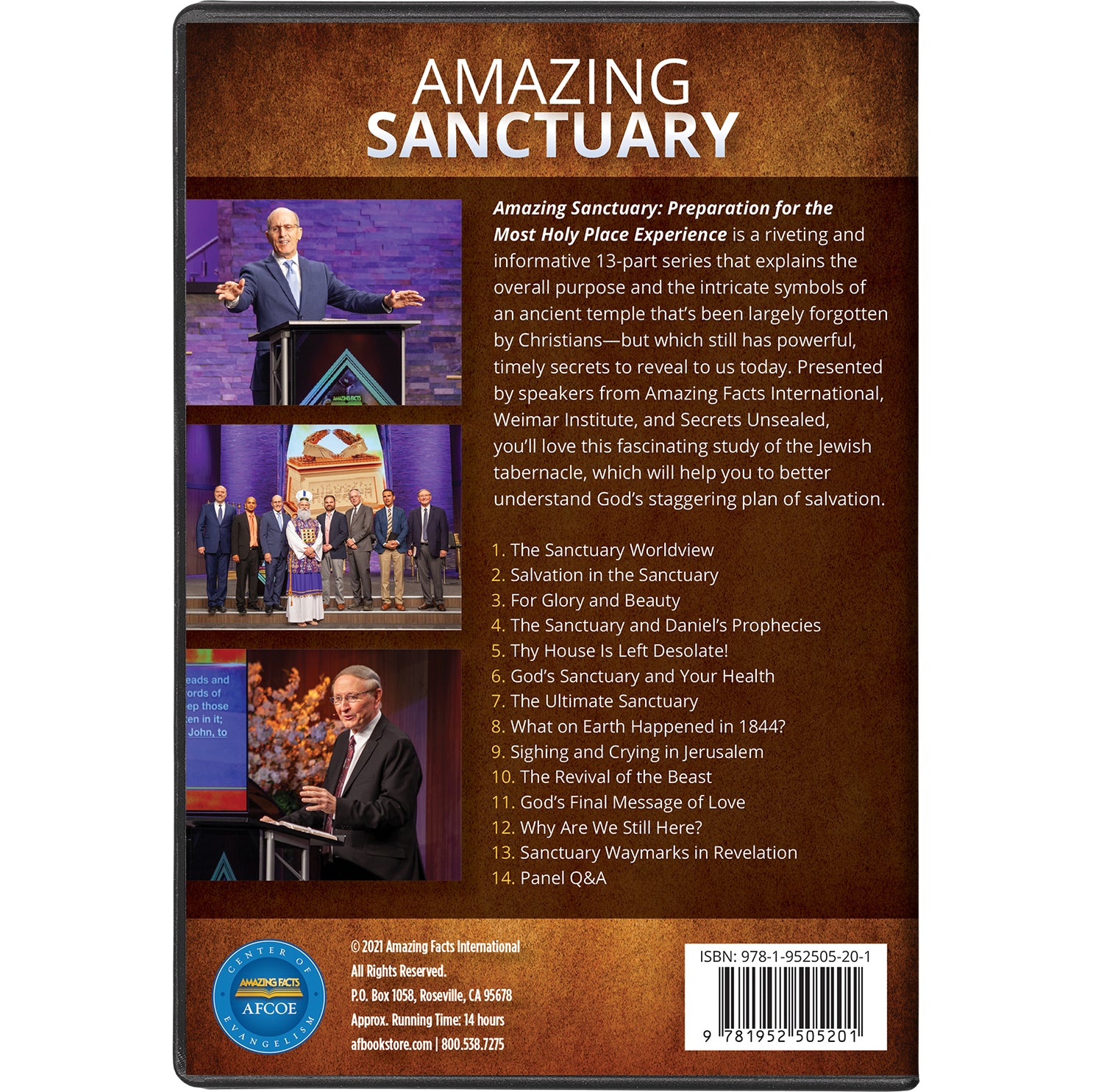 Amazing Sanctuary DVD Set (4 DVDs) by Amazing Facts
