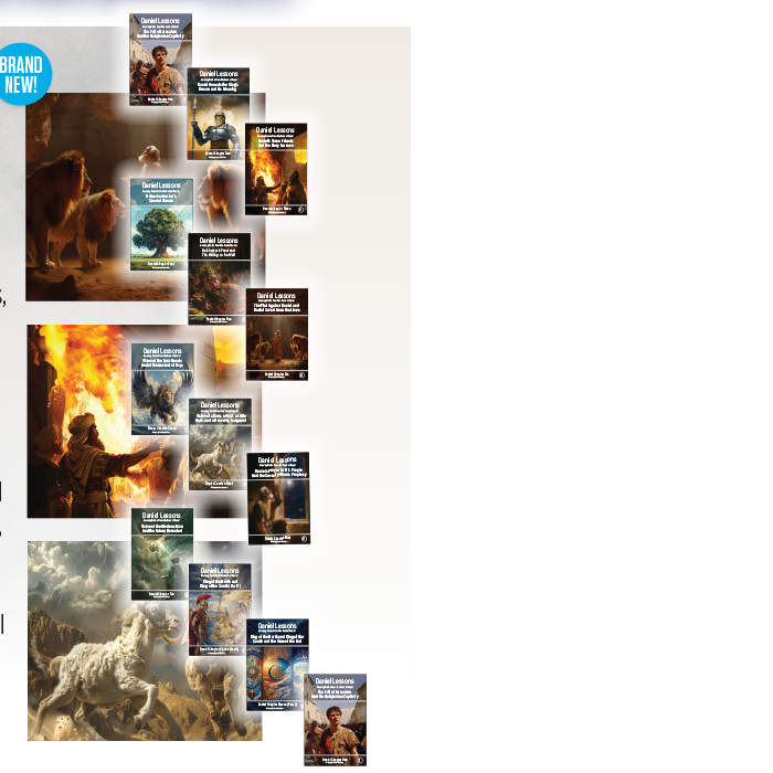 PRE-ORDER NOW! Daniel Bible Study 13 Lesson Set by Amazing Facts