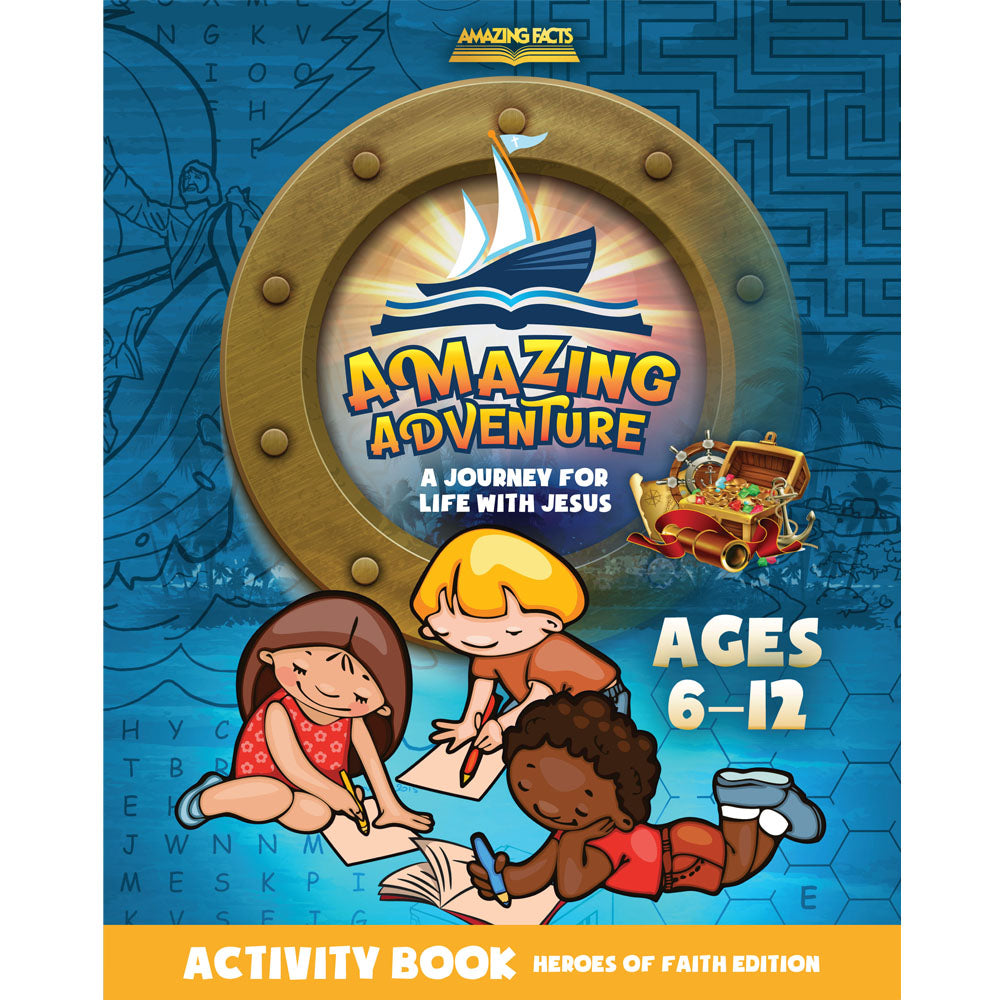 Amazing Adventures Activity Book: Heroes of Faith Edition by Amazing F