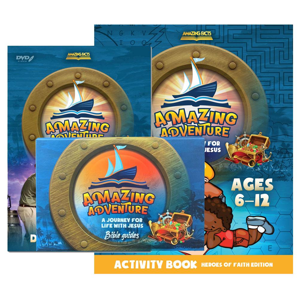 Amazing Adventure DVD, Study Guide & Activity Book Set by Doug Batchel